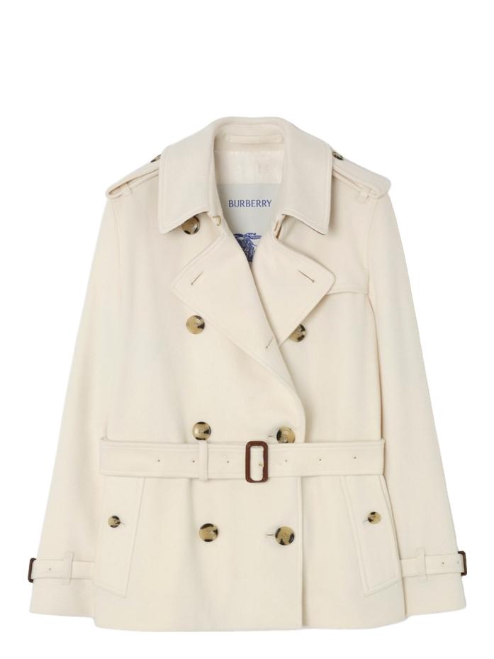 BURBERRY Burberry Cashmere Kensington Trench Jacket